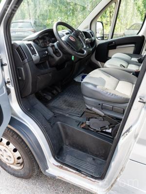 Grey Fiat Ducato 2015 in Riga, with an engine capacity of 2.30 L and mileage of 205 thousand km for 10850 €, photo 11 on AUTOMOTO.COM.LV