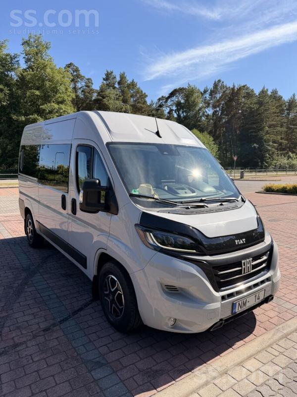 Pelēks Fiat Ducato 2022 Ventspils, ar dzinēja tilpumu 2.20 L un nobraukumu 135 tūkst. km par 33500 €, foto  vietnē AUTOMOTO.COM.LV