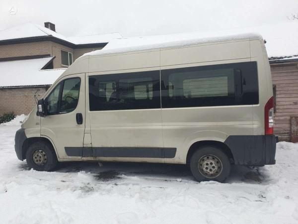 Pelēks Fiat Ducato 2008 Kauņa, ar dzinēja tilpumu 2.30 L un nobraukumu 220 tūkst. km par 6000 €, foto 1 vietnē AUTOMOTO.COM.LV