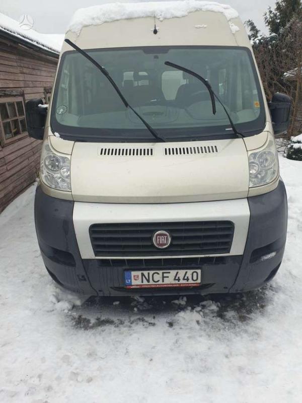 Pelēks Fiat Ducato 2008 Kauņa, ar dzinēja tilpumu 2.30 L un nobraukumu 220 tūkst. km par 6000 €, foto 2 vietnē AUTOMOTO.COM.LV