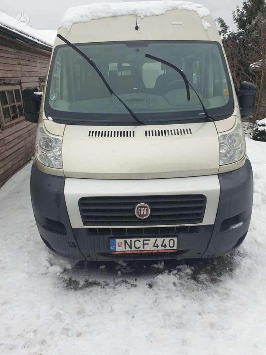 Pelēks Fiat Ducato 2008 Kauņa, ar dzinēja tilpumu 2.30 L un nobraukumu 220 tūkst. km par 6000 €, foto 2 vietnē AUTOMOTO.COM.LV