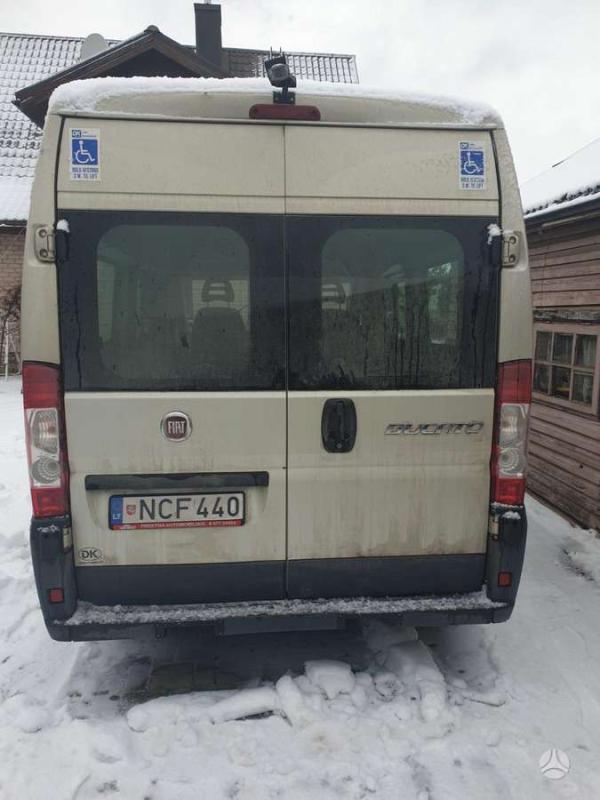 Pelēks Fiat Ducato 2008 Kauņa, ar dzinēja tilpumu 2.30 L un nobraukumu 220 tūkst. km par 6000 €, foto 3 vietnē AUTOMOTO.COM.LV