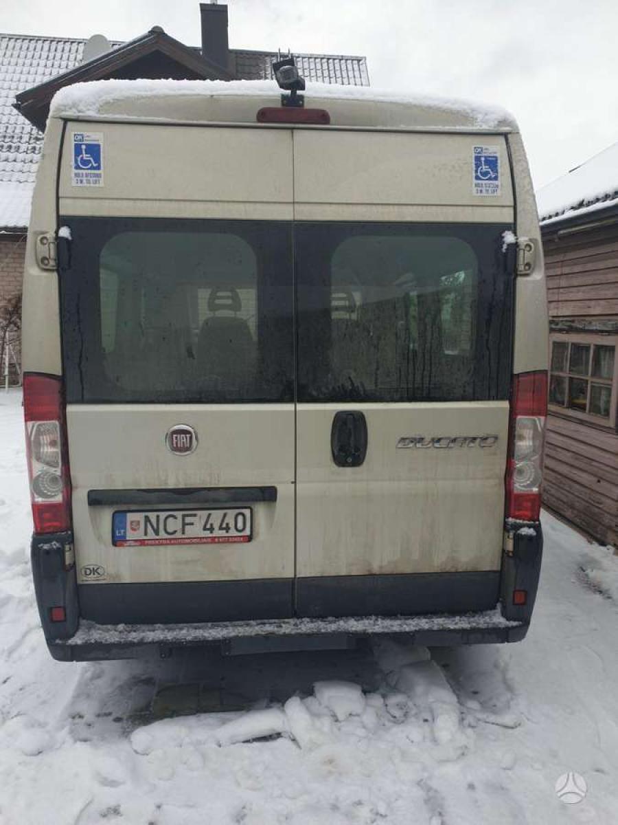 Pelēks Fiat Ducato 2008 Kauņa, ar dzinēja tilpumu 2.30 L un nobraukumu 220 tūkst. km par 6000 €, foto 3 vietnē AUTOMOTO.COM.LV