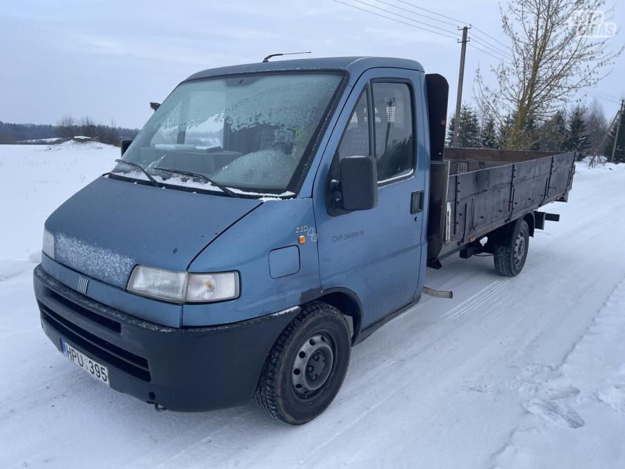 Fiat Ducato 1998 Raseiniai, ar dzinēja tilpumu 2.80 L un nobraukumu 201 tūkst. km par 1900 €, foto 2 vietnē AUTOMOTO.COM.LV