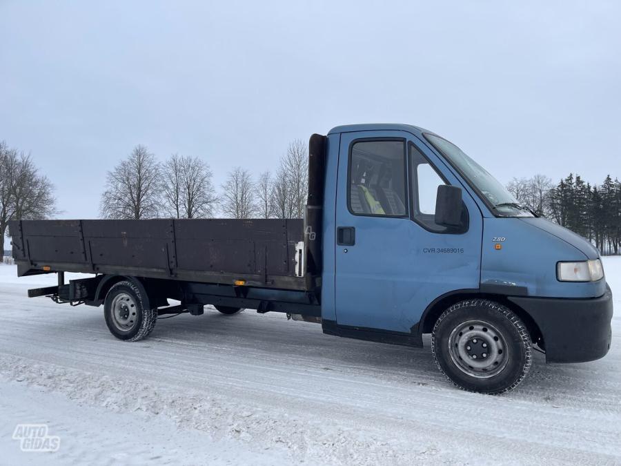 Fiat Ducato 1998 Raseiniai, ar dzinēja tilpumu 2.80 L un nobraukumu 201 tūkst. km par 1900 €, foto 4 vietnē AUTOMOTO.COM.LV