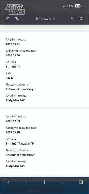 Fiat Ducato 2015 Viļņa, ar dzinēja tilpumu 2.30 L un nobraukumu 183 tūkst. km par 9000 €, foto 13 vietnē AUTOMOTO.COM.LV