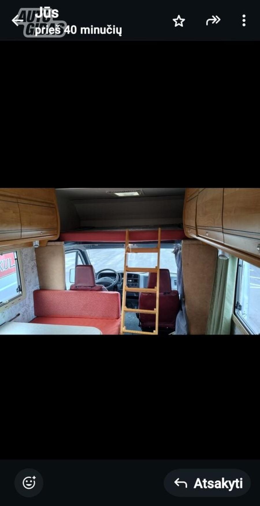 Fiat Ducato 1998 Kelmė, ar dzinēja tilpumu 1.90 L un nobraukumu 199 tūkst. km par 5500 €, foto 10 vietnē AUTOMOTO.COM.LV