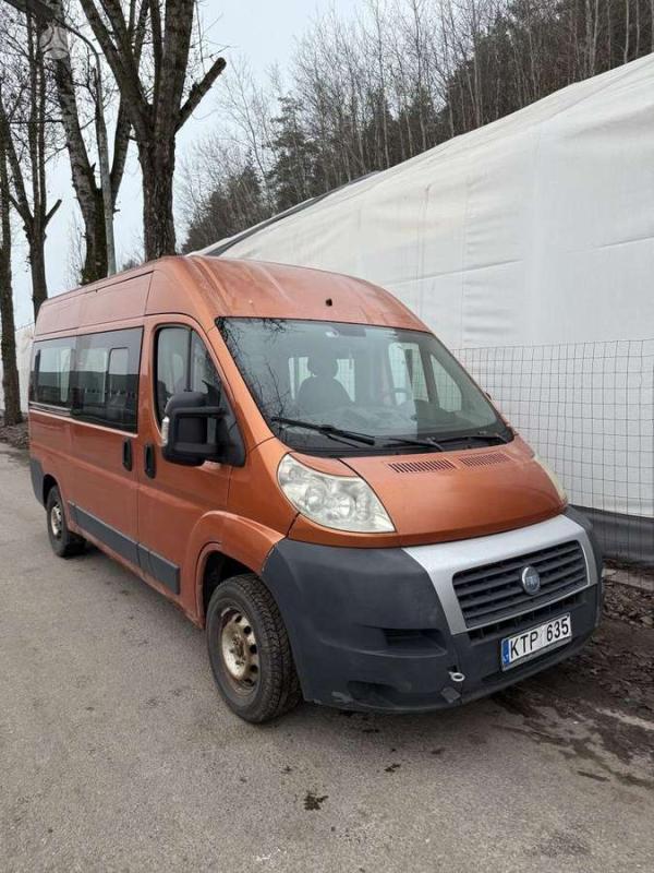 Oranžs Fiat Ducato 2007 Viļņa, ar dzinēja tilpumu 2.30 L un nobraukumu 300 tūkst. km par 1800 €, foto 1 vietnē AUTOMOTO.COM.LV