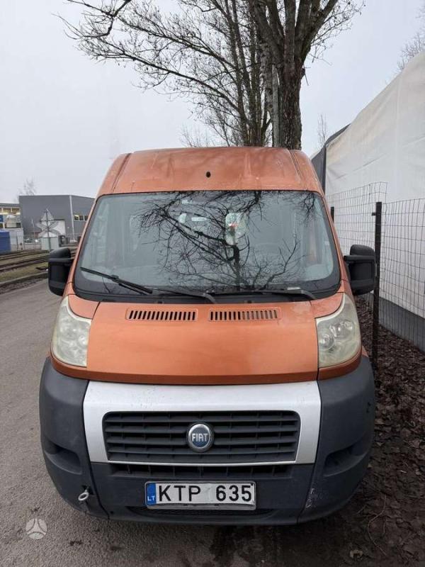 Oranžs Fiat Ducato 2007 Viļņa, ar dzinēja tilpumu 2.30 L un nobraukumu 300 tūkst. km par 1800 €, foto 6 vietnē AUTOMOTO.COM.LV