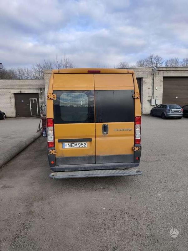 Orange Fiat Ducato 2012 in Klaipeda, with an engine capacity of 2.29 L and mileage of 199 thousand km for 4800 €, photo 5 on AUTOMOTO.COM.LV