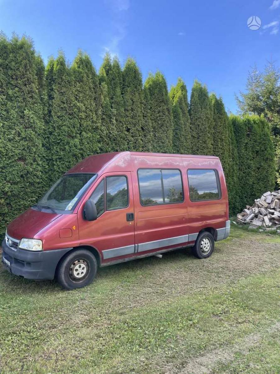 Sarkans Fiat Ducato 2002 Kauņa, ar dzinēja tilpumu 2.30 L un nobraukumu 242 tūkst. km par 2800 €, foto 4 vietnē AUTOMOTO.COM.LV