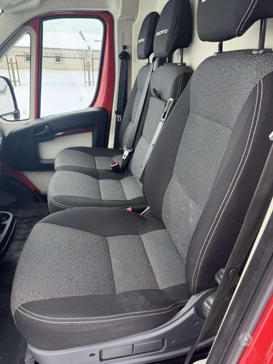 Sarkans Fiat Ducato 2016 Tauragė, ar dzinēja tilpumu 2.30 L un nobraukumu 118 tūkst. km par 6990 €, foto 14 vietnē AUTOMOTO.COM.LV