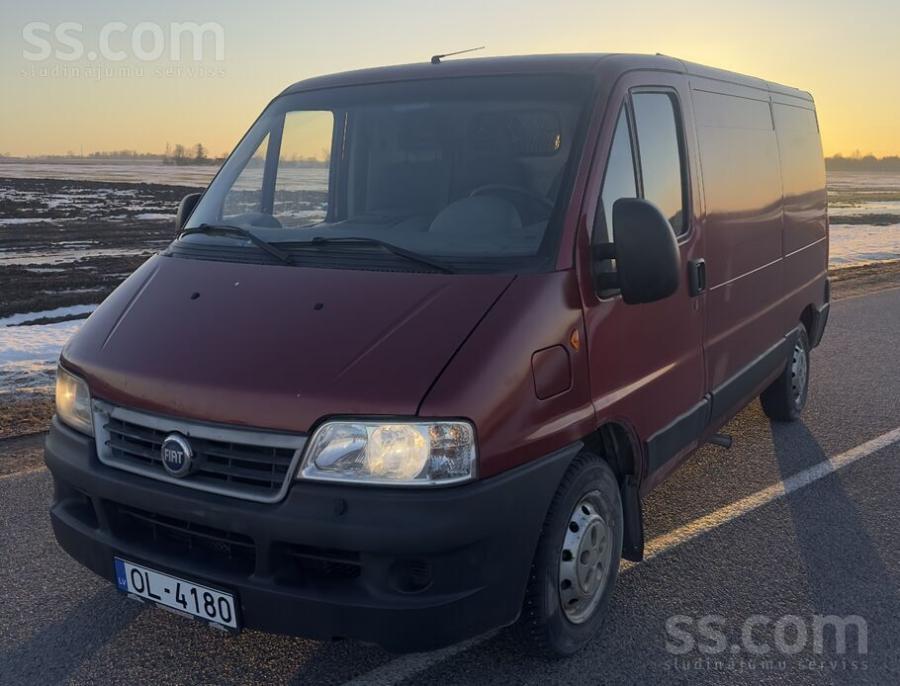 Sarkans Fiat Ducato 2002 Bauska, ar dzinēja tilpumu 2.00 L un nobraukumu 210 tūkst. km par 2300 €, foto 5 vietnē AUTOMOTO.COM.LV
