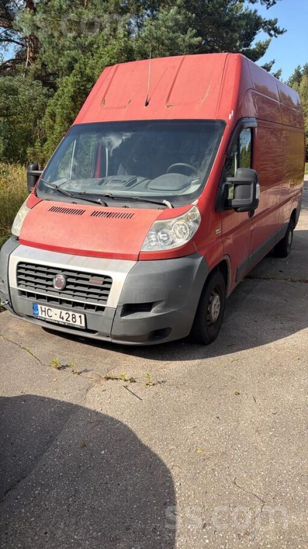 Fiat Ducato 2008 Rīga vietnē Sarkans Fiat Ducato 2008 Rīga, ar dzinēja tilpumu 3.00 L un nobraukumu 291 tūkst. km par 1210 €, foto 1 vietnē AUTOMOTO.COM.LV