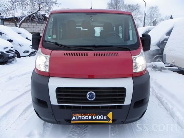 Red Fiat Ducato 2007 in Valka, with an engine capacity of 2.20 L and mileage of 155 thousand km for 6600 €, photo 2 on AUTOMOTO.COM.LV