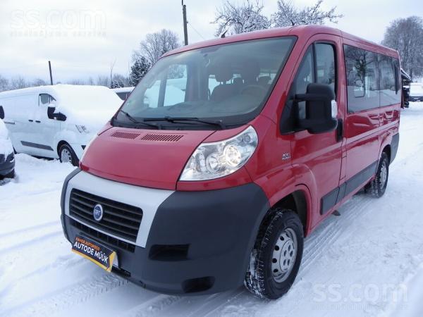 Red Fiat Ducato 2007 in Valka, with an engine capacity of 2.20 L and mileage of 155 thousand km for 6600 €, photo 3 on AUTOMOTO.COM.LV