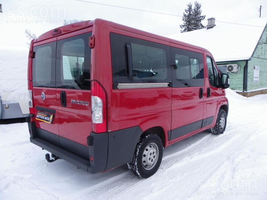 Sarkans Fiat Ducato 2007 Valka, ar dzinēja tilpumu 2.20 L un nobraukumu 155 tūkst. km par 6600 €, foto 6 vietnē AUTOMOTO.COM.LV