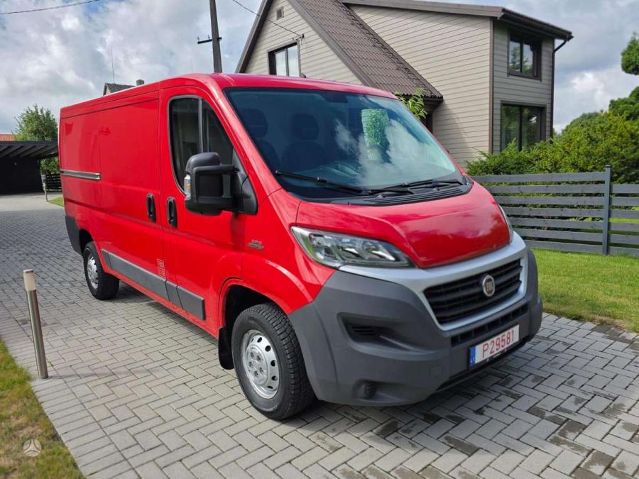 Red Fiat Ducato 2015 in Klaipeda, with an engine capacity of 2.30 L and mileage of 251 thousand km for 6600 €, photo 12 on AUTOMOTO.COM.LV