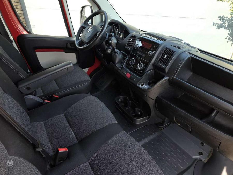 Red Fiat Ducato 2015 in Klaipeda, with an engine capacity of 2.30 L and mileage of 251 thousand km for 6600 €, photo 14 on AUTOMOTO.COM.LV