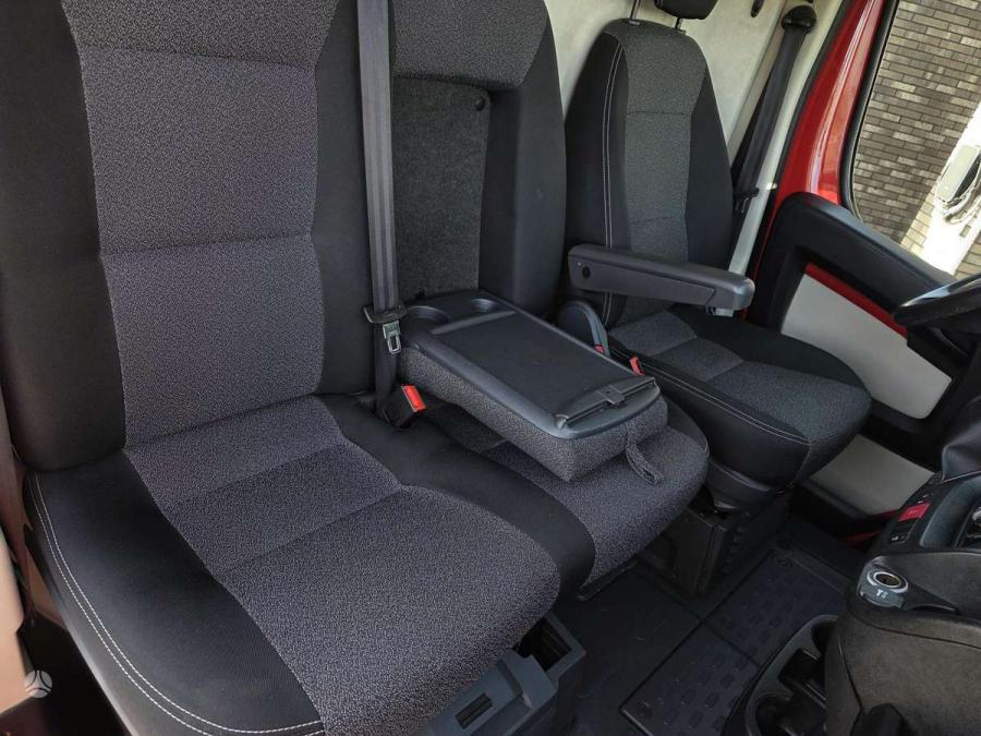 Red Fiat Ducato 2015 in Klaipeda, with an engine capacity of 2.30 L and mileage of 251 thousand km for 6600 €, photo 16 on AUTOMOTO.COM.LV