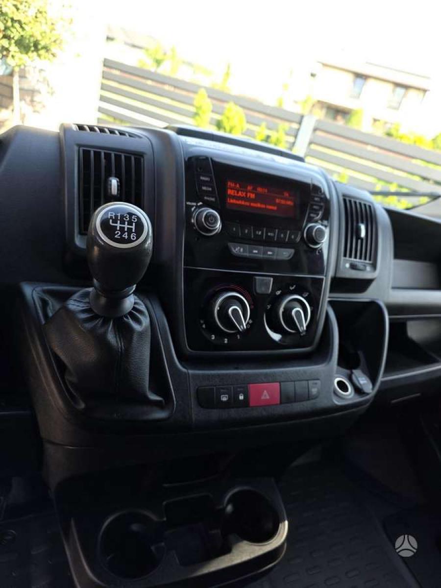 Red Fiat Ducato 2015 in Klaipeda, with an engine capacity of 2.30 L and mileage of 251 thousand km for 6600 €, photo 17 on AUTOMOTO.COM.LV