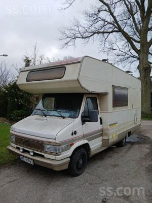 Balts Fiat Ducato 1991 Valmiera, ar dzinēja tilpumu 2.50 L un nobraukumu 216 tūkst. km par 6000 €, foto  vietnē AUTOMOTO.COM.LV
