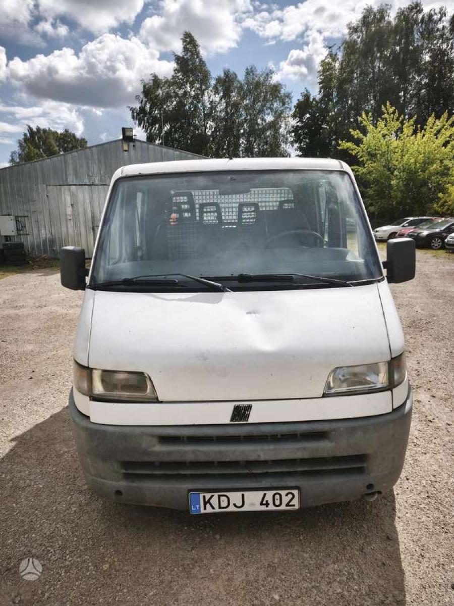 Balts Fiat Ducato 1999 Panevēža, ar dzinēja tilpumu 2.80 L un nobraukumu 320 tūkst. km par 700 €, foto 5 vietnē AUTOMOTO.COM.LV
