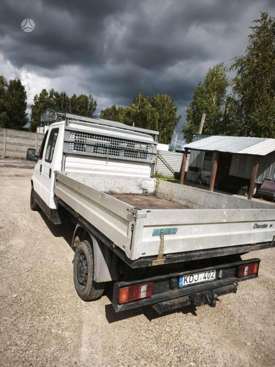 Balts Fiat Ducato 1999 Panevēža, ar dzinēja tilpumu 2.80 L un nobraukumu 320 tūkst. km par 700 €, foto 9 vietnē AUTOMOTO.COM.LV