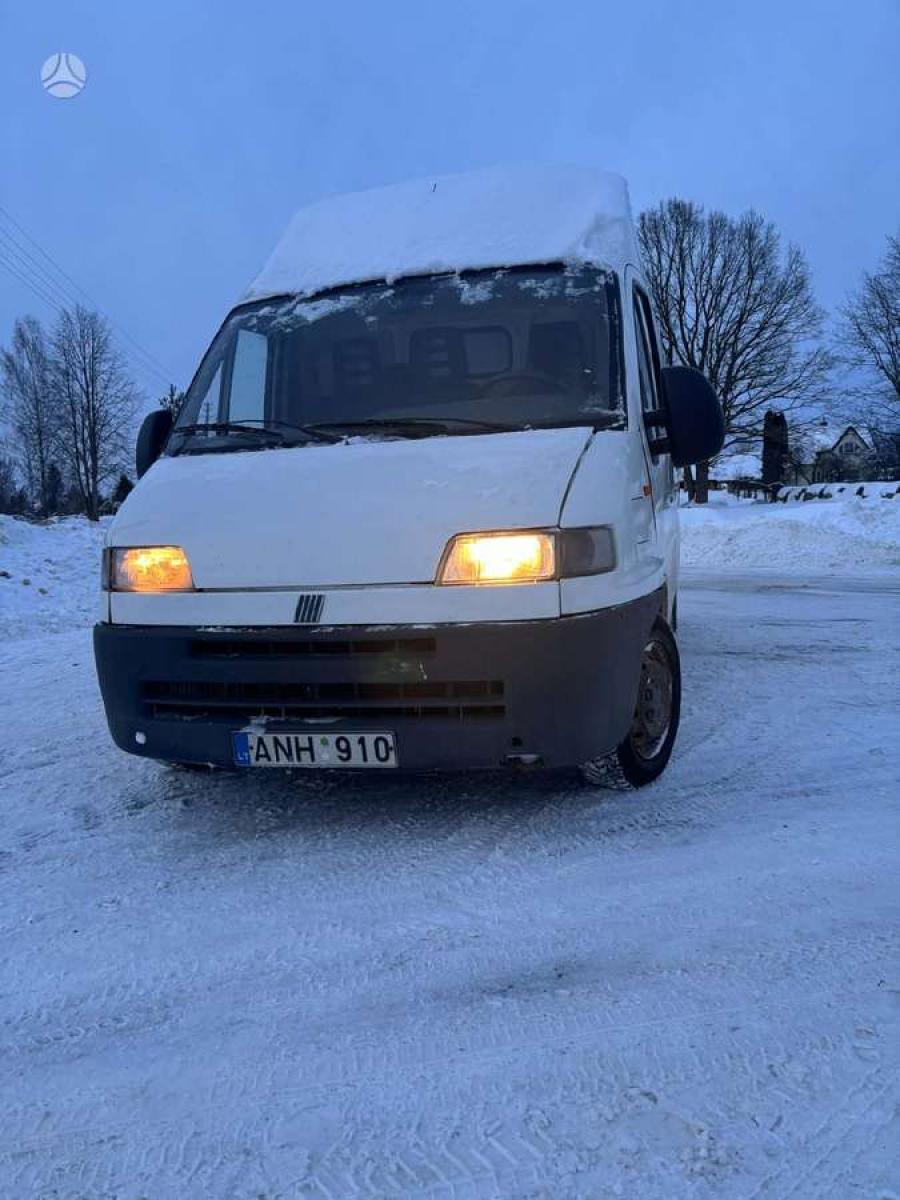 Balts Fiat Ducato 2000 Zarasai, ar dzinēja tilpumu 2.80 L un nobraukumu 474 tūkst. km par 1250 €, foto 9 vietnē AUTOMOTO.COM.LV