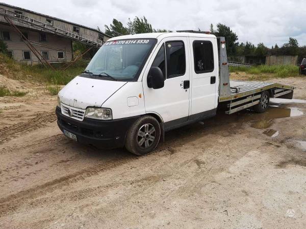 Balts Fiat Ducato 2002 Kauņa, ar dzinēja tilpumu 2.80 L un nobraukumu 310 tūkst. km par 2300 €, foto 1 vietnē AUTOMOTO.COM.LV