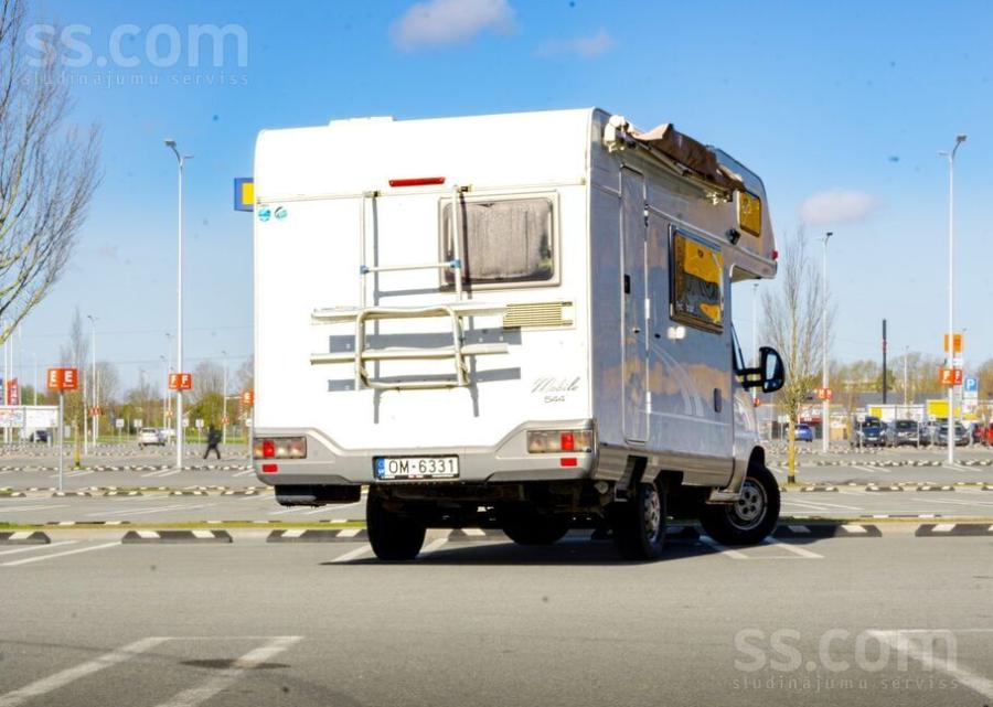 White Fiat Ducato 2002 in Riga, with an engine capacity of 2.00 L and mileage of 208 thousand km for 9990 €, photo 6 on AUTOMOTO.COM.LV