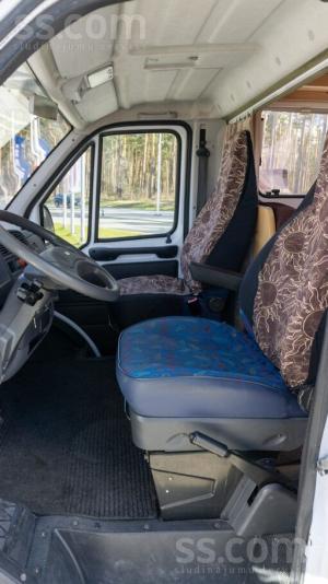 White Fiat Ducato 2002 in Riga, with an engine capacity of 2.00 L and mileage of 208 thousand km for 9990 €, photo 25 on AUTOMOTO.COM.LV