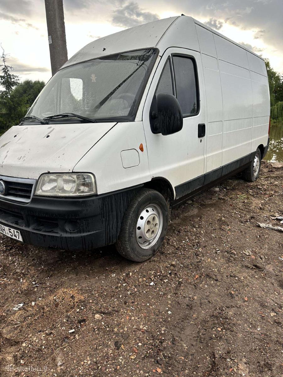White Fiat Ducato 2006 in Kaunas, with an engine capacity of 2.80 L and mileage of 261 thousand km for 1800 €, photo 7 on AUTOMOTO.COM.LV