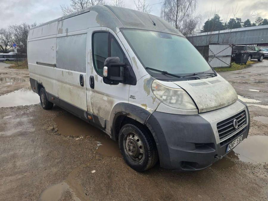 White Fiat Ducato 2007 in Vilnius, with an engine capacity of 3.00 L and mileage of 360 thousand km for 1400 €, photo 1 on AUTOMOTO.COM.LV