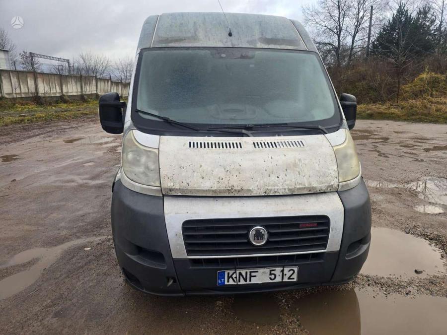 White Fiat Ducato 2007 in Vilnius, with an engine capacity of 3.00 L and mileage of 360 thousand km for 1400 €, photo 2 on AUTOMOTO.COM.LV