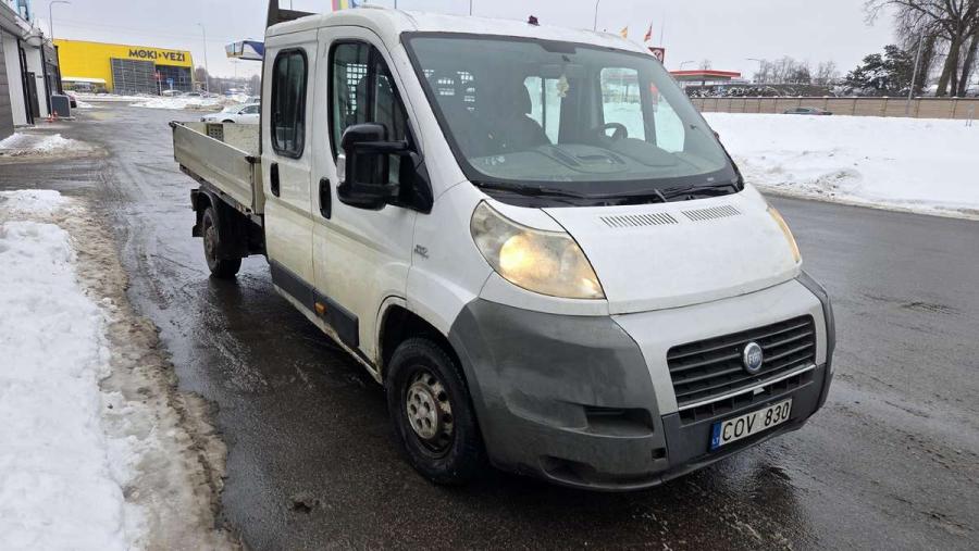 White Fiat Ducato 2007 in Utena, with an engine capacity of 2.20 L and mileage of 364 thousand km for 2650 €, photo 1 on AUTOMOTO.COM.LV