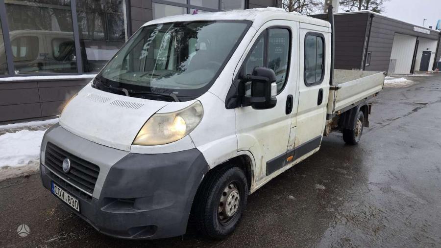 White Fiat Ducato 2007 in Utena, with an engine capacity of 2.20 L and mileage of 364 thousand km for 2650 €, photo 13 on AUTOMOTO.COM.LV