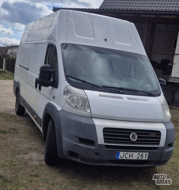 White Fiat Ducato 2007 in Panevezys, with an engine capacity of 3.00 L and mileage of 96 thousand km for 3900 €, photo 1 on AUTOMOTO.COM.LV