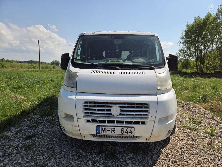 Balts Fiat Ducato 2007 Viļņa, ar dzinēja tilpumu 2.30 L un nobraukumu 278 tūkst. km par 4400 €, foto 9 vietnē AUTOMOTO.COM.LV