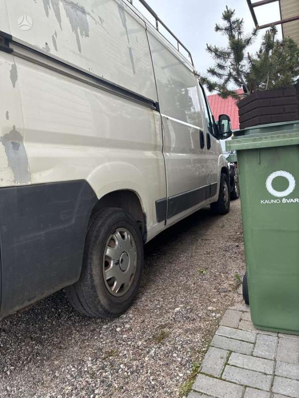 White Fiat Ducato 2007 in Kaunas, with an engine capacity of 2.20 L and mileage of 250 thousand km for 1500 €, photo 2 on AUTOMOTO.COM.LV