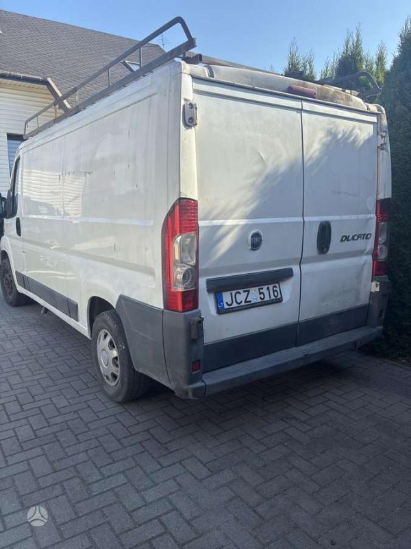 White Fiat Ducato 2007 in Kaunas, with an engine capacity of 2.20 L and mileage of 250 thousand km for 1500 €, photo 5 on AUTOMOTO.COM.LV