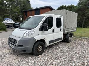 White Fiat Ducato 2008 in Prienai, with an engine capacity of 2.20 L and mileage of 215 thousand km for 4300 €, photo 3 on AUTOMOTO.COM.LV
