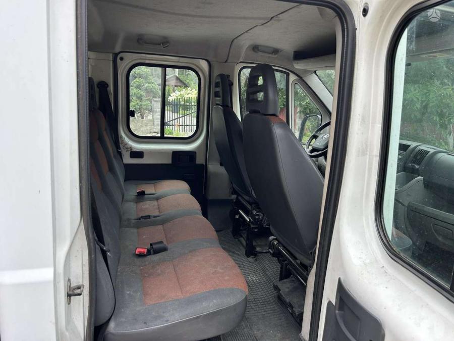 White Fiat Ducato 2008 in Prienai, with an engine capacity of 2.20 L and mileage of 215 thousand km for 4300 €, photo 7 on AUTOMOTO.COM.LV