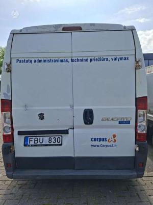 White Fiat Ducato 2010 in Vilnius, with an engine capacity of 2.29 L and mileage of 390 thousand km for 2499 €, photo 9 on AUTOMOTO.COM.LV