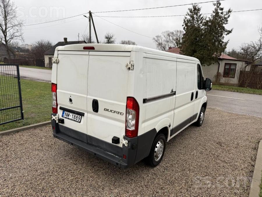 White Fiat Ducato 2011 in Ventspils, with an engine capacity of 2.00 L and mileage of 225 thousand km for 3600 €, photo 4 on AUTOMOTO.COM.LV