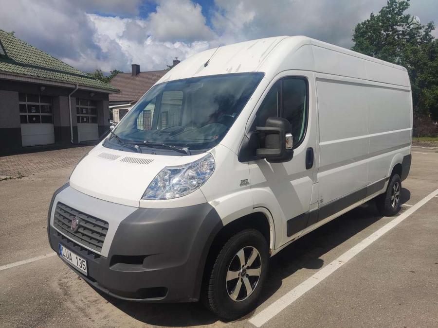 White Fiat Ducato 2011 in Siauliai, with an engine capacity of 2.29 L and mileage of 326 thousand km for 3800 €, photo 1 on AUTOMOTO.COM.LV