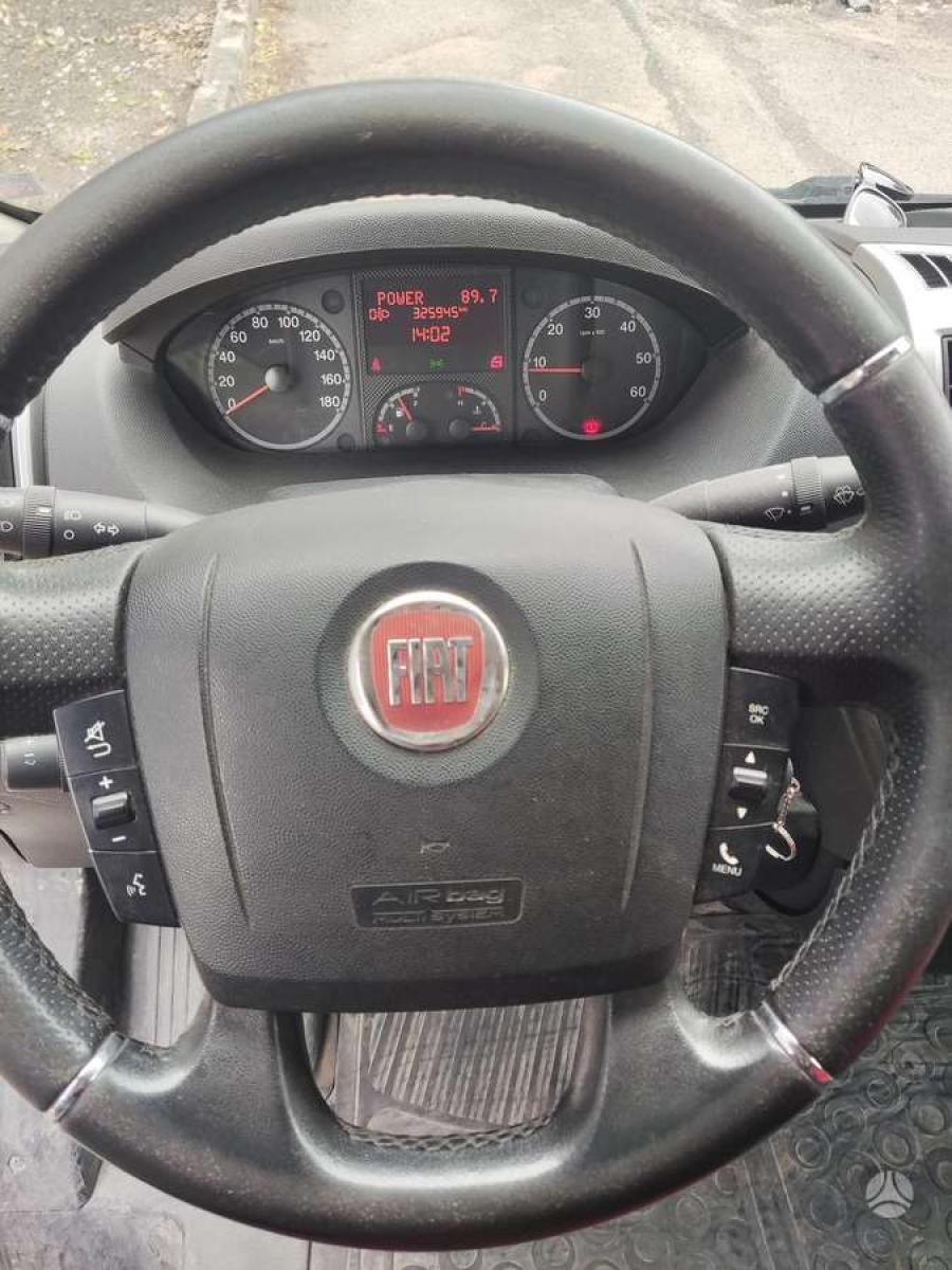 White Fiat Ducato 2011 in Siauliai, with an engine capacity of 2.29 L and mileage of 326 thousand km for 3800 €, photo 12 on AUTOMOTO.COM.LV