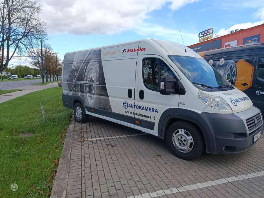 White Fiat Ducato 2011 in Vilnius, with an engine capacity of 3.00 L and mileage of 261 thousand km for 7500 €, photo 4 on AUTOMOTO.COM.LV