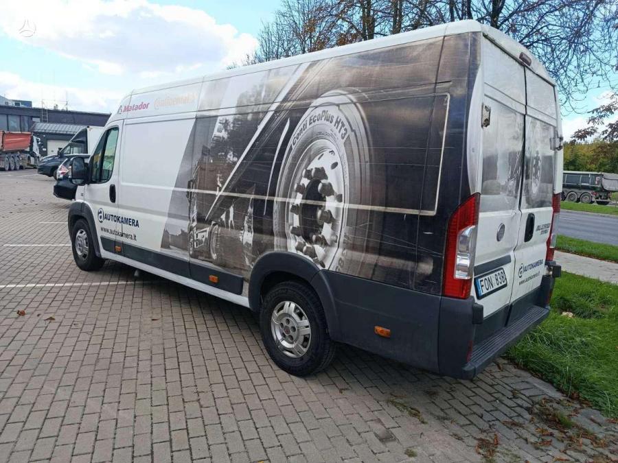 White Fiat Ducato 2011 in Vilnius, with an engine capacity of 3.00 L and mileage of 261 thousand km for 7500 €, photo 6 on AUTOMOTO.COM.LV