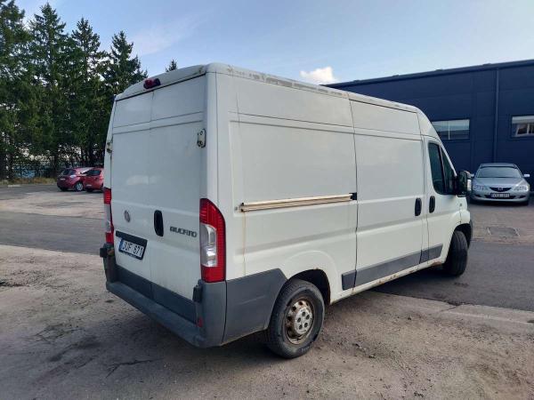 White Fiat Ducato 2011 in Vilnius, with an engine capacity of 2.29 L and mileage of 253 thousand km for 4900 €, photo 4 on AUTOMOTO.COM.LV